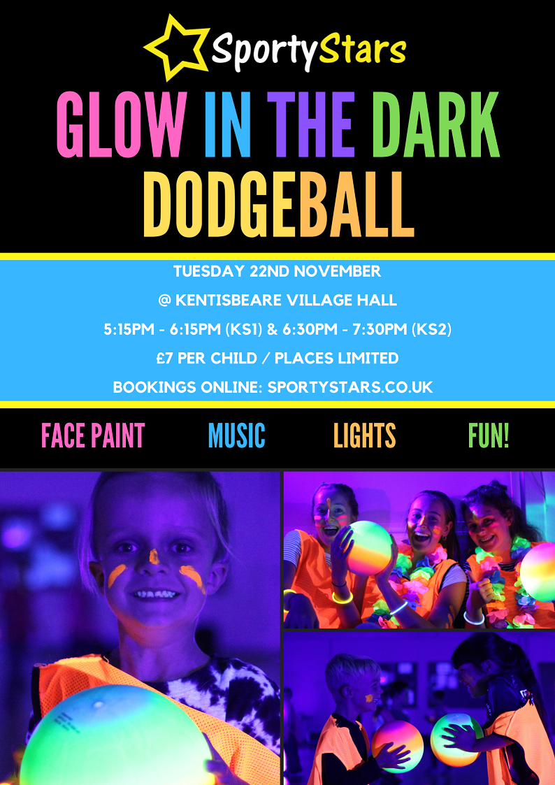 Children’s Glow in the Dark Dodgeball Comes to Kentisbeare ...